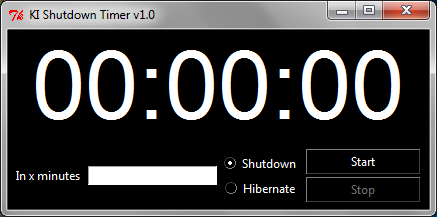 GitHub - kyle-ilantzis/shutdowntimer: A simple GUI to shutdown your system using a timer.